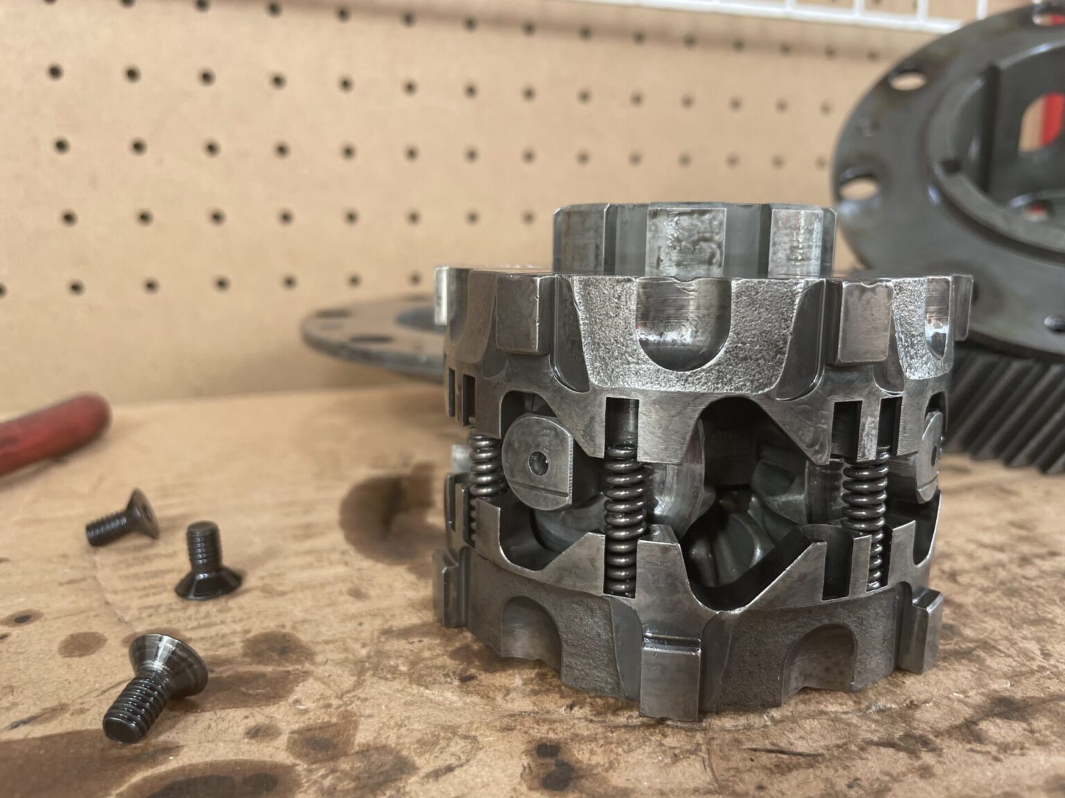 SW20 MR2 機械式LSDオーバーホール2 自作シムでイニシャルトルクアップ （NA用 TRD LSD）