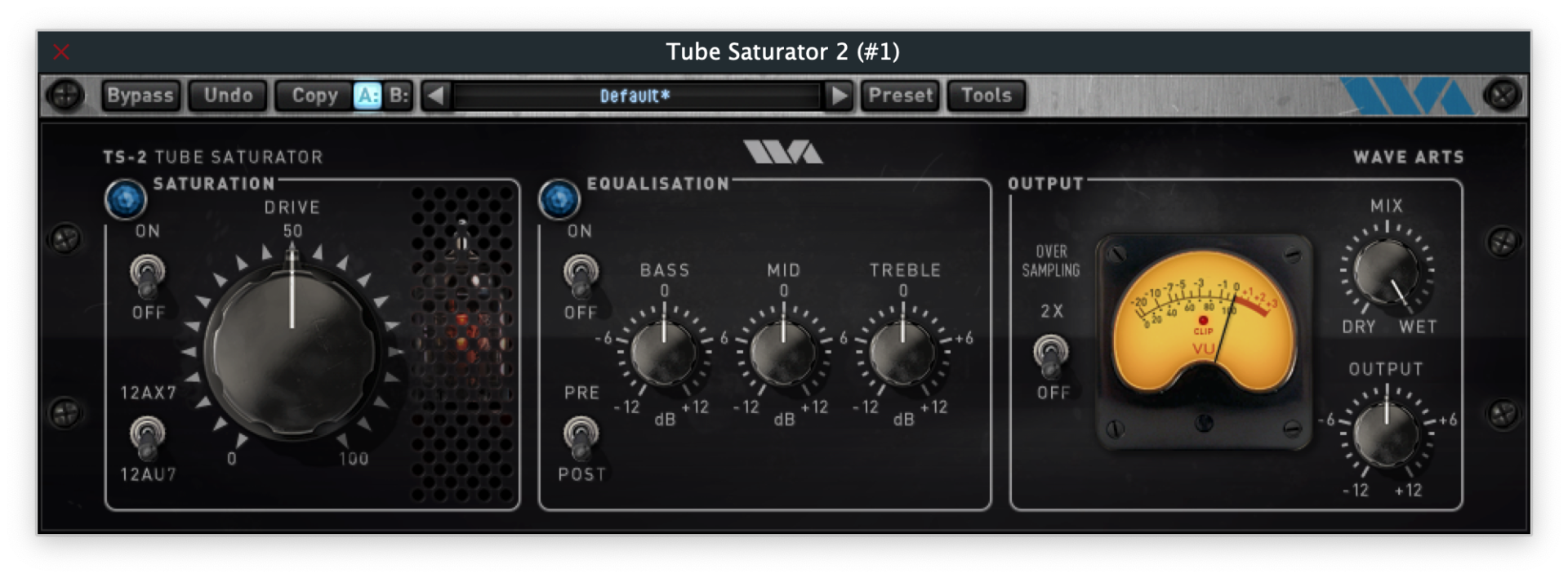 Wave Arts Tube Saturator2 をPluginDoctorで調べた記録 - SoundWorksK Website