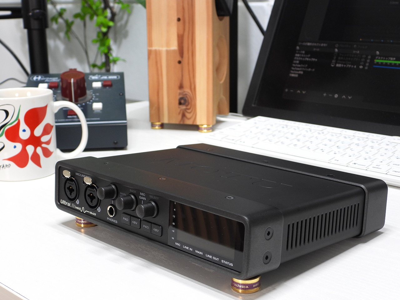 MOTU UltraLite mk5 レビュー アウトボードに興味があるMIX師に最適な多入出力オーディオインターフェース ...